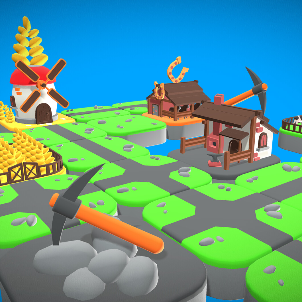 ArtStation - Farm Game Level Design Pack