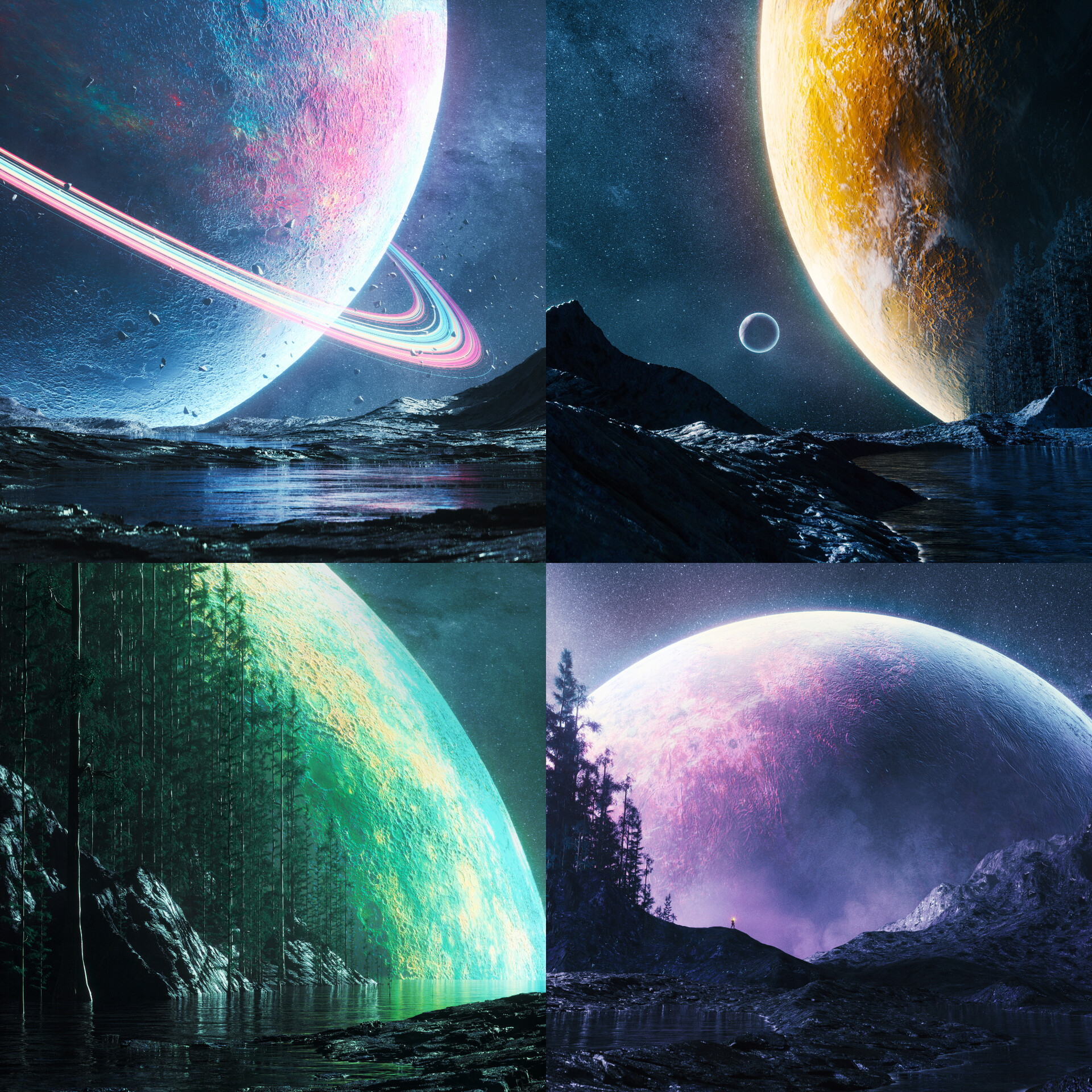 ArtStation - PLANETARY [6 environments]