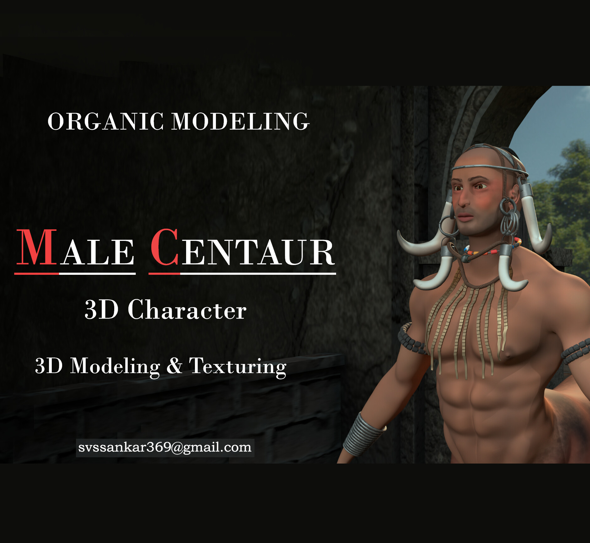 ArtStation - Male Centaur Model _ 3D Modeling & Texturing
