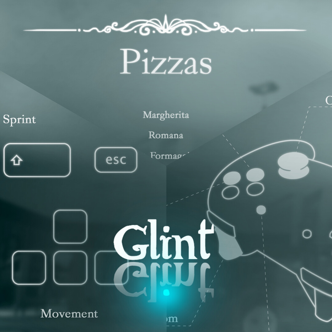 ArtStation - Glint - Provisional UI - designs