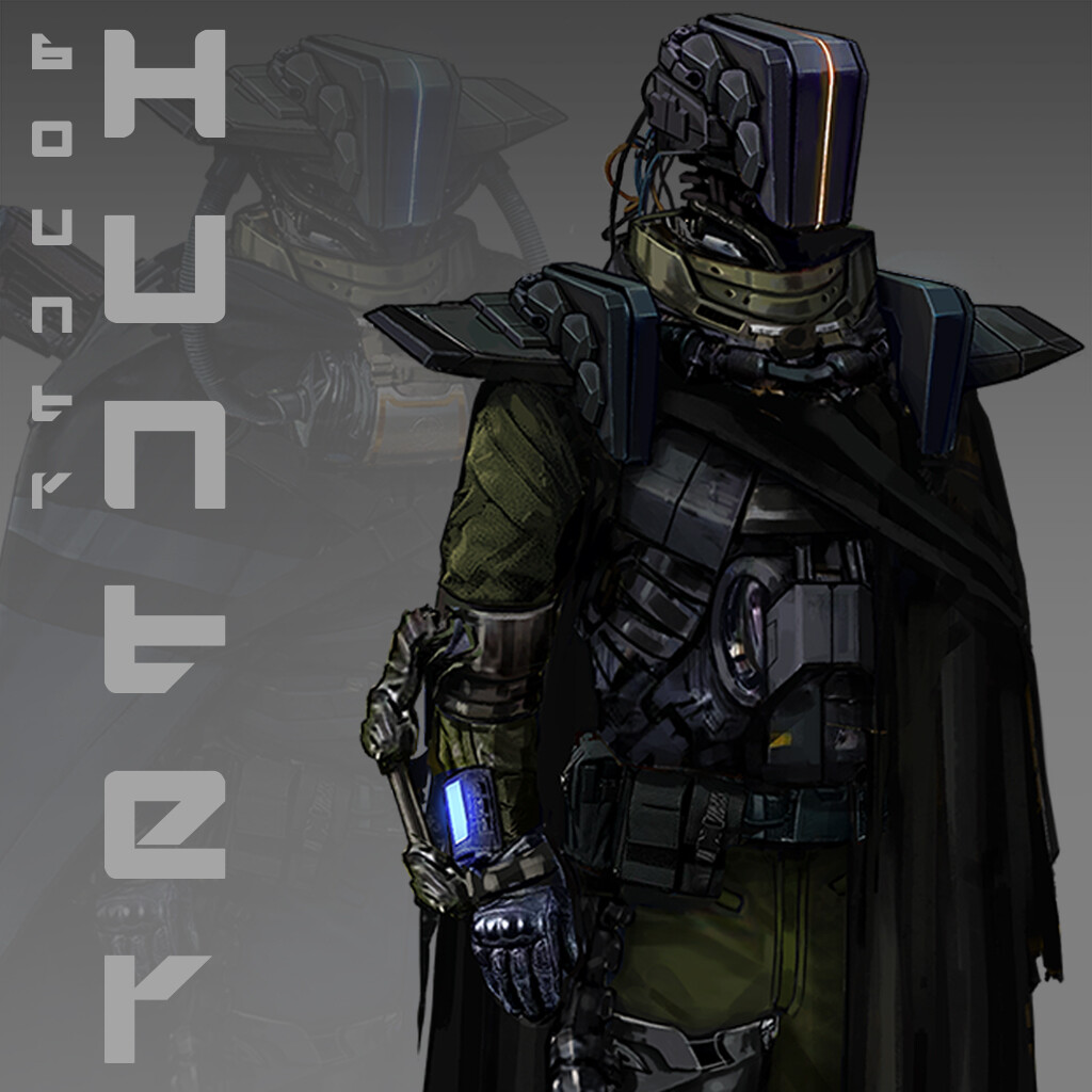 ArtStation - Bounty Hunters - concept art