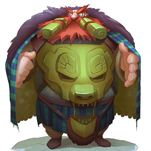 ArtStation - B. McBear concept