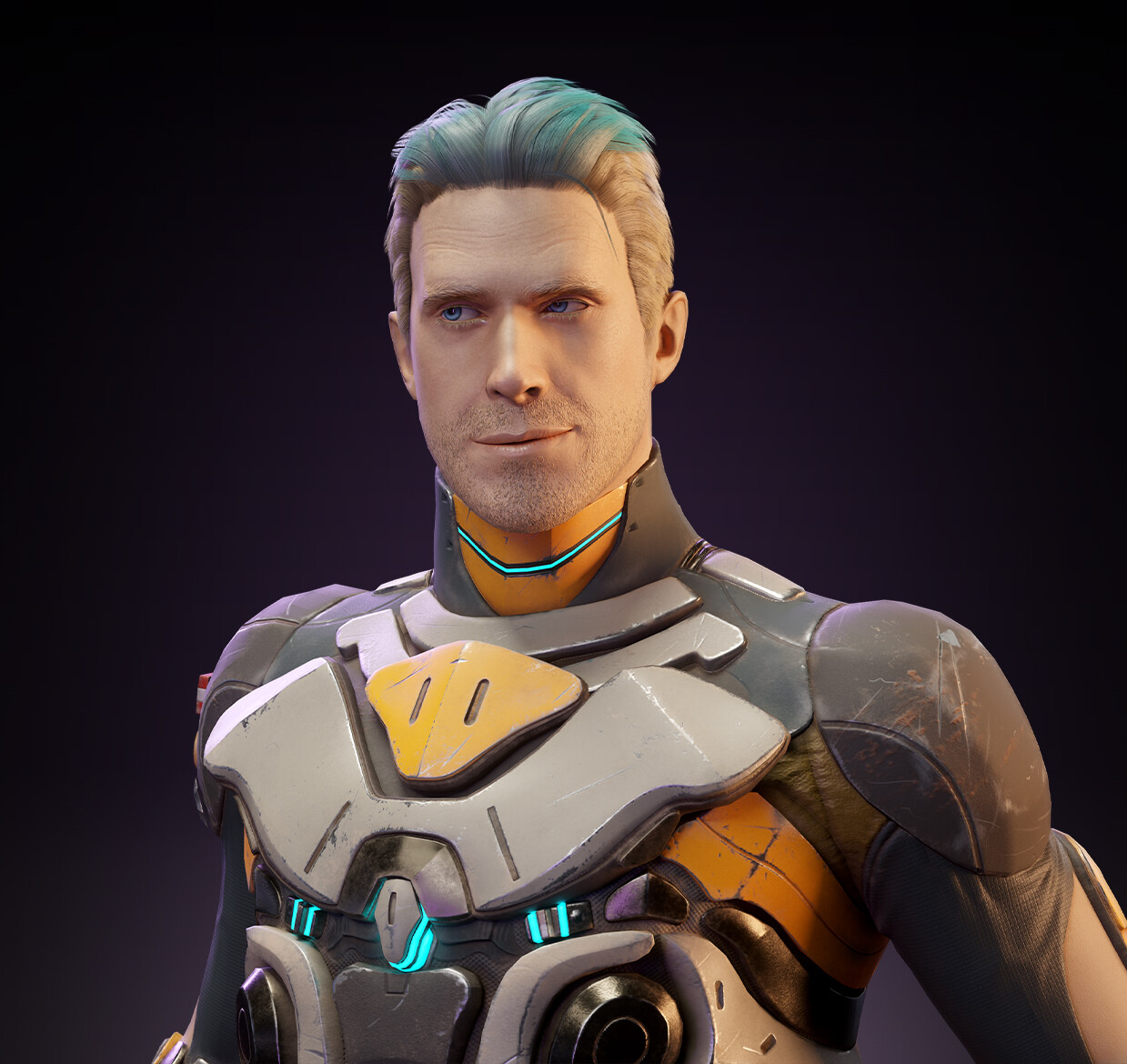 ArtStation - SCI-FI player