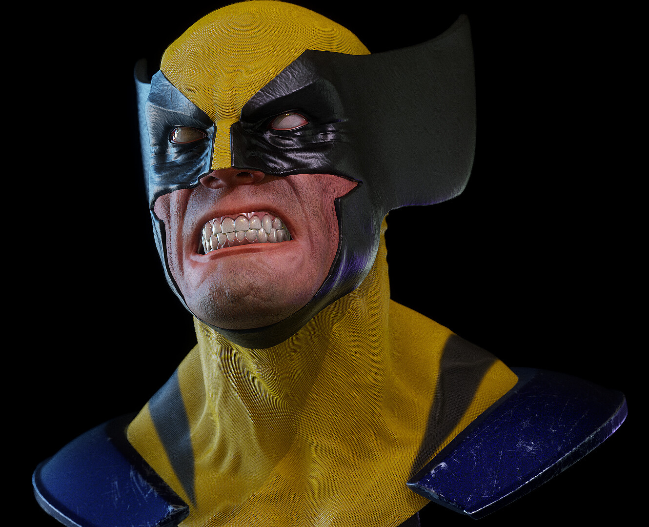 ArtStation - Wolverine bust