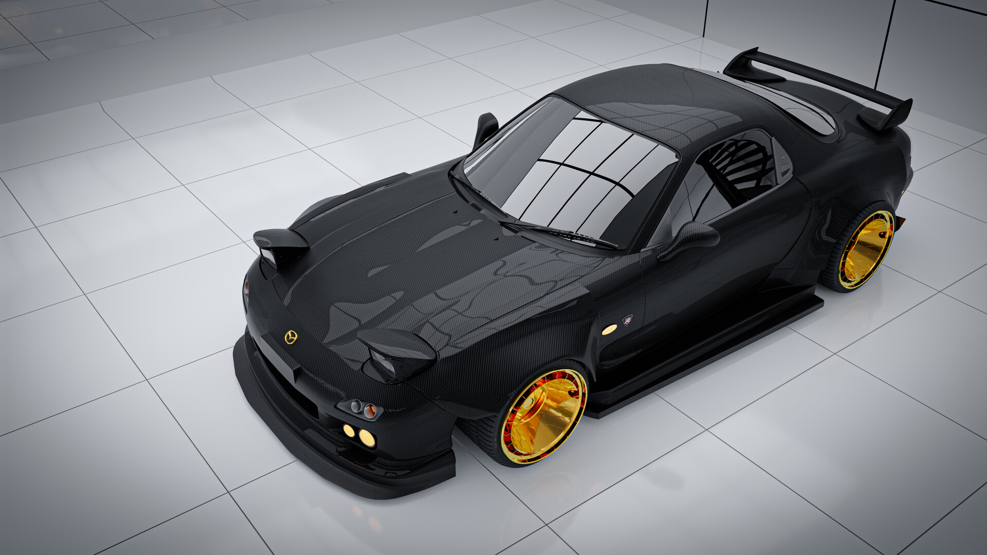ArtStation - Full Carbon Fibre Rx7