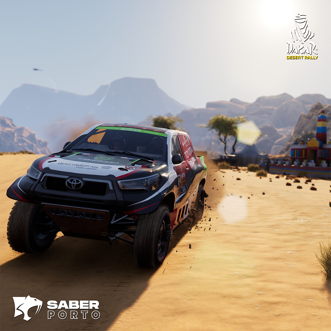 ArtStation - The Vehicles of Dakar Desert Rally