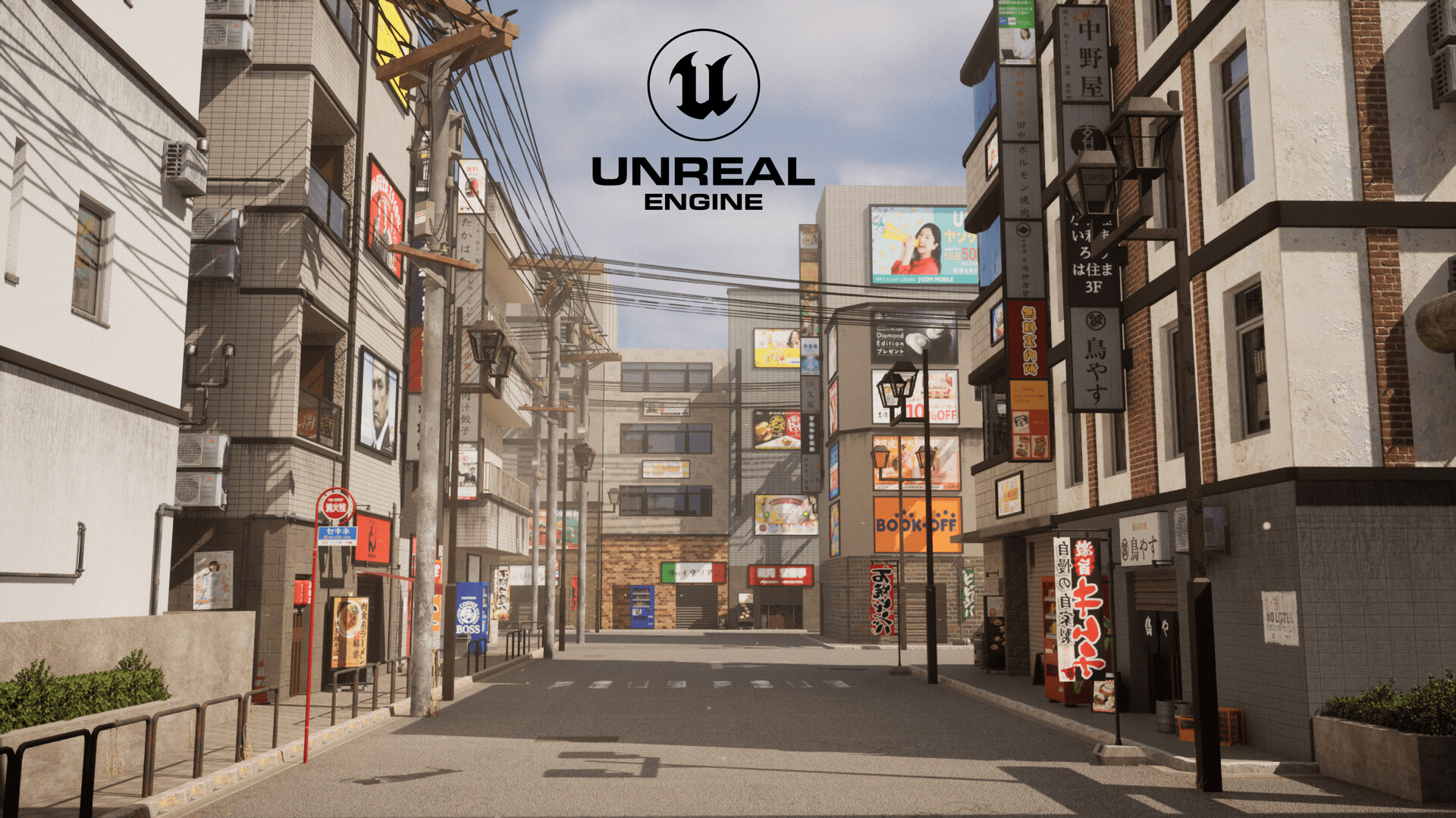 ArtStation - Japanese Alley - Unreal Engine 5
