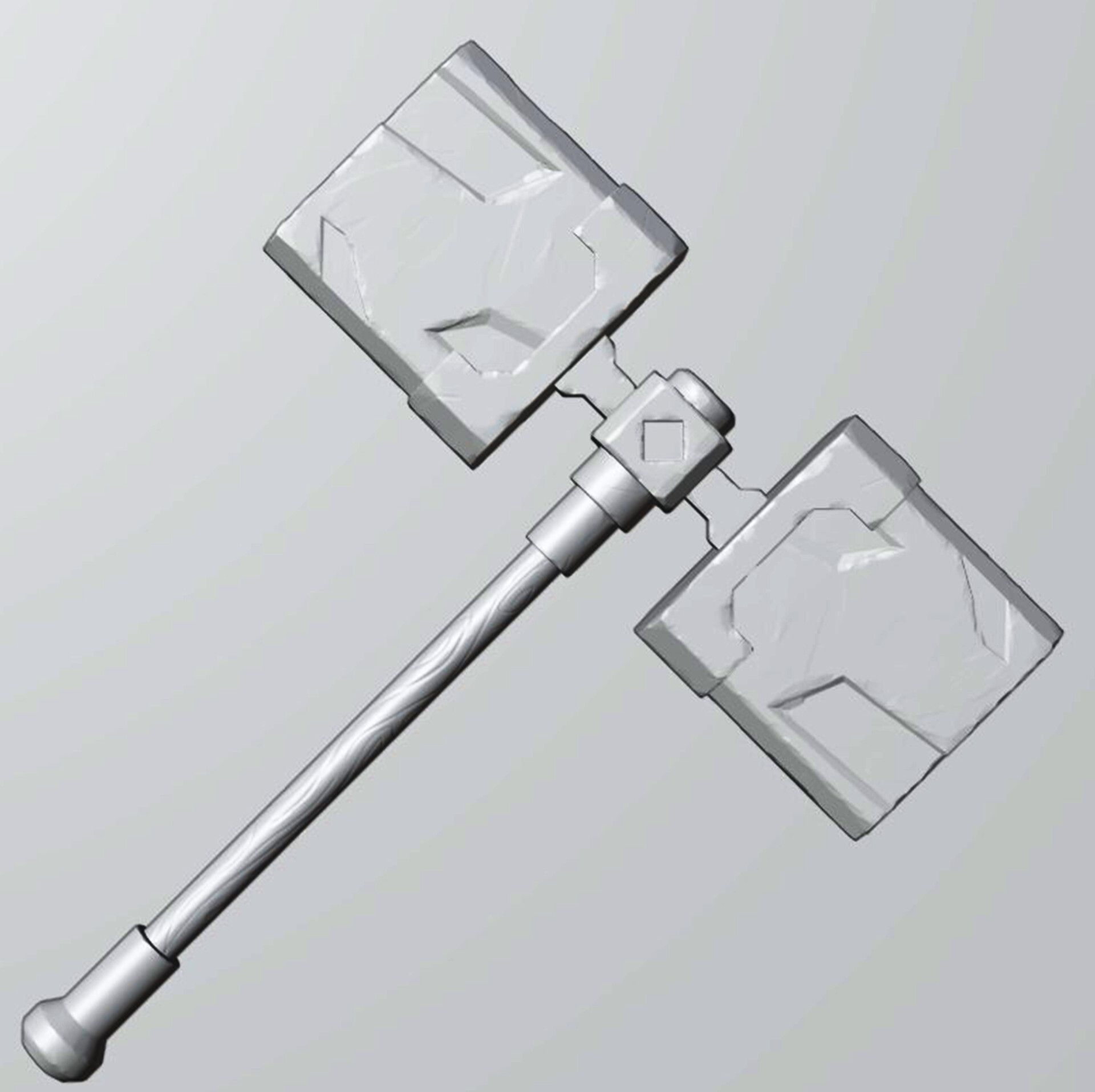 ArtStation - Stylized Hammer