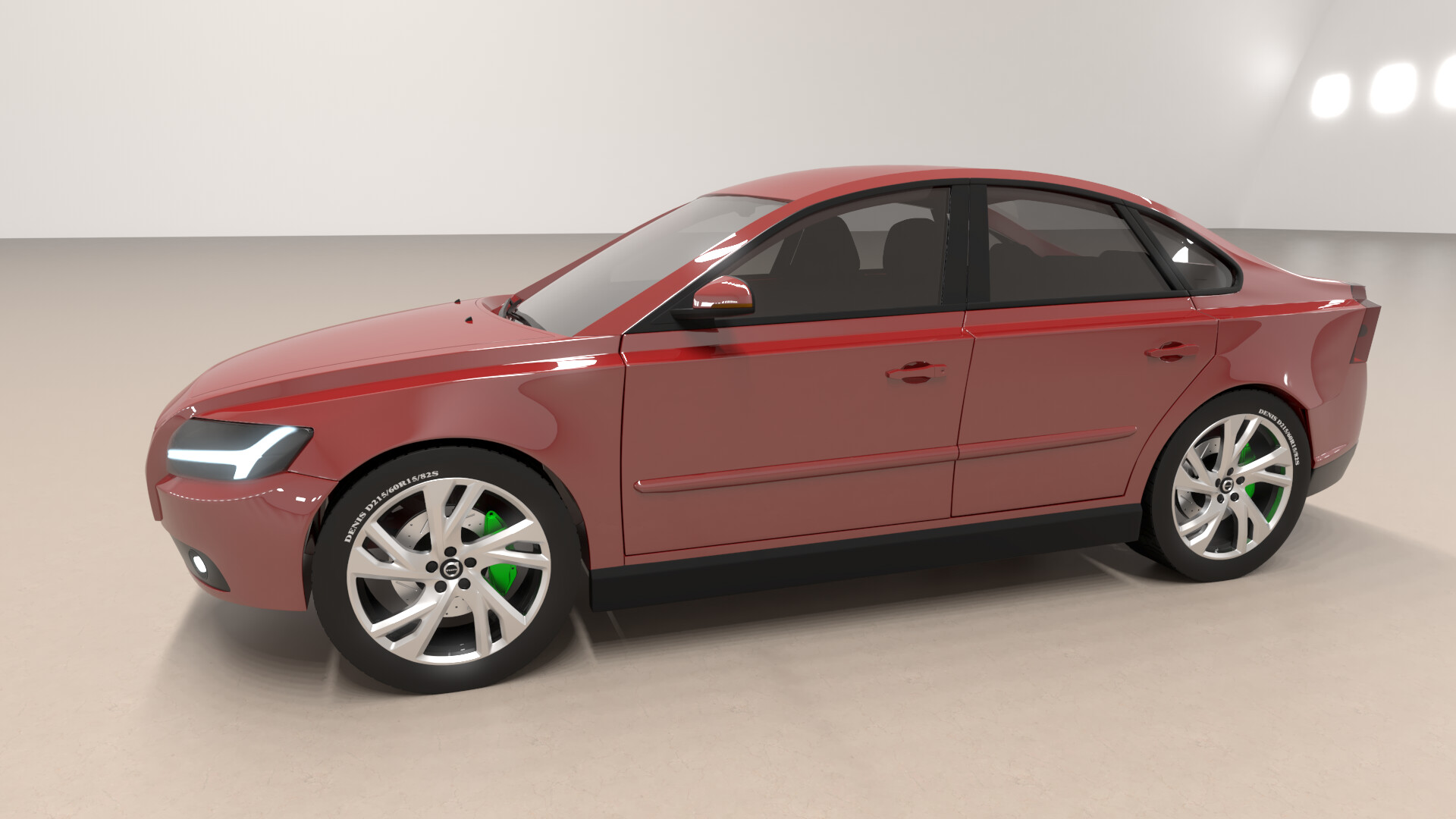 ArtStation - Volvo S40 exterior