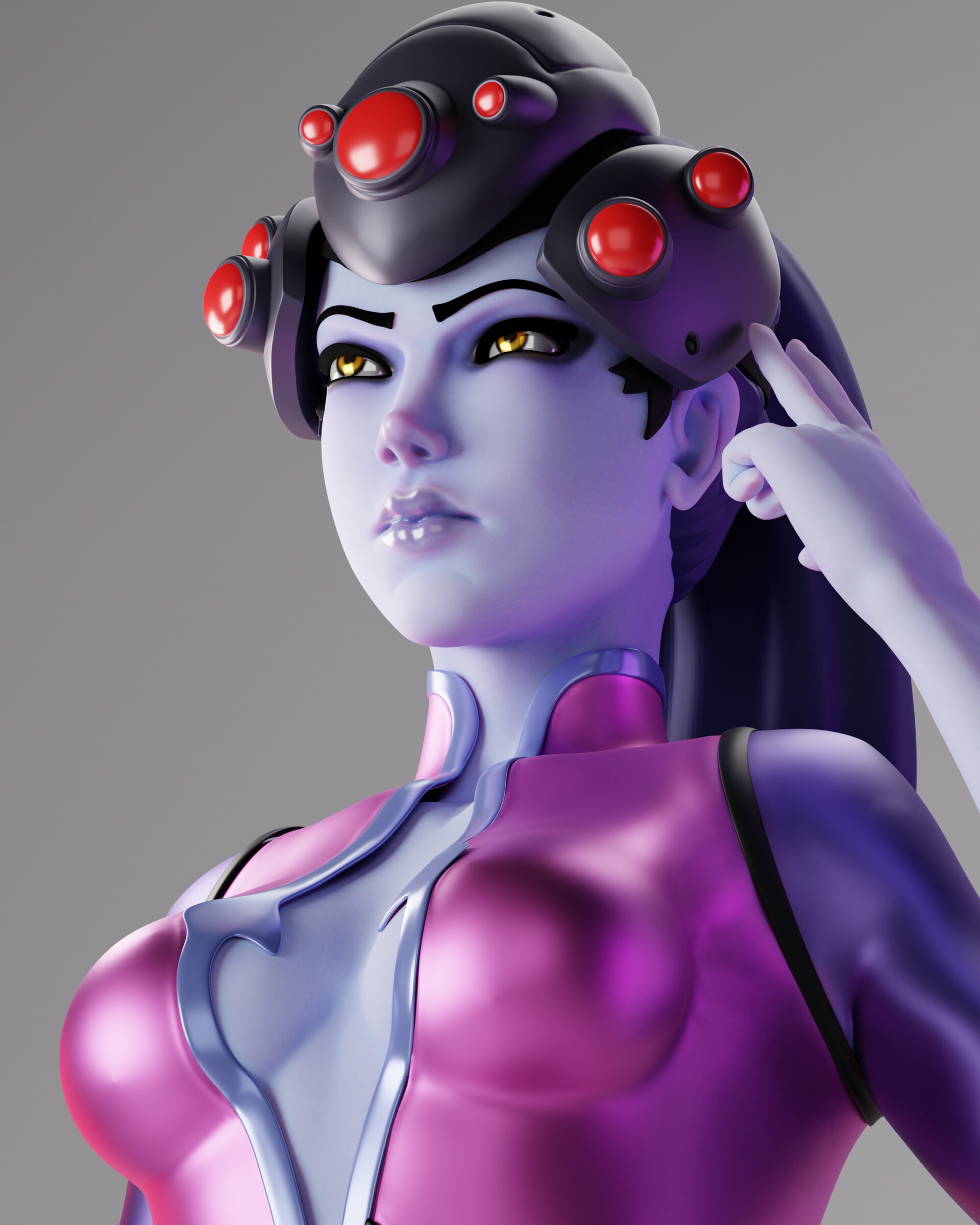 ArtStation - Widowmaker Statue