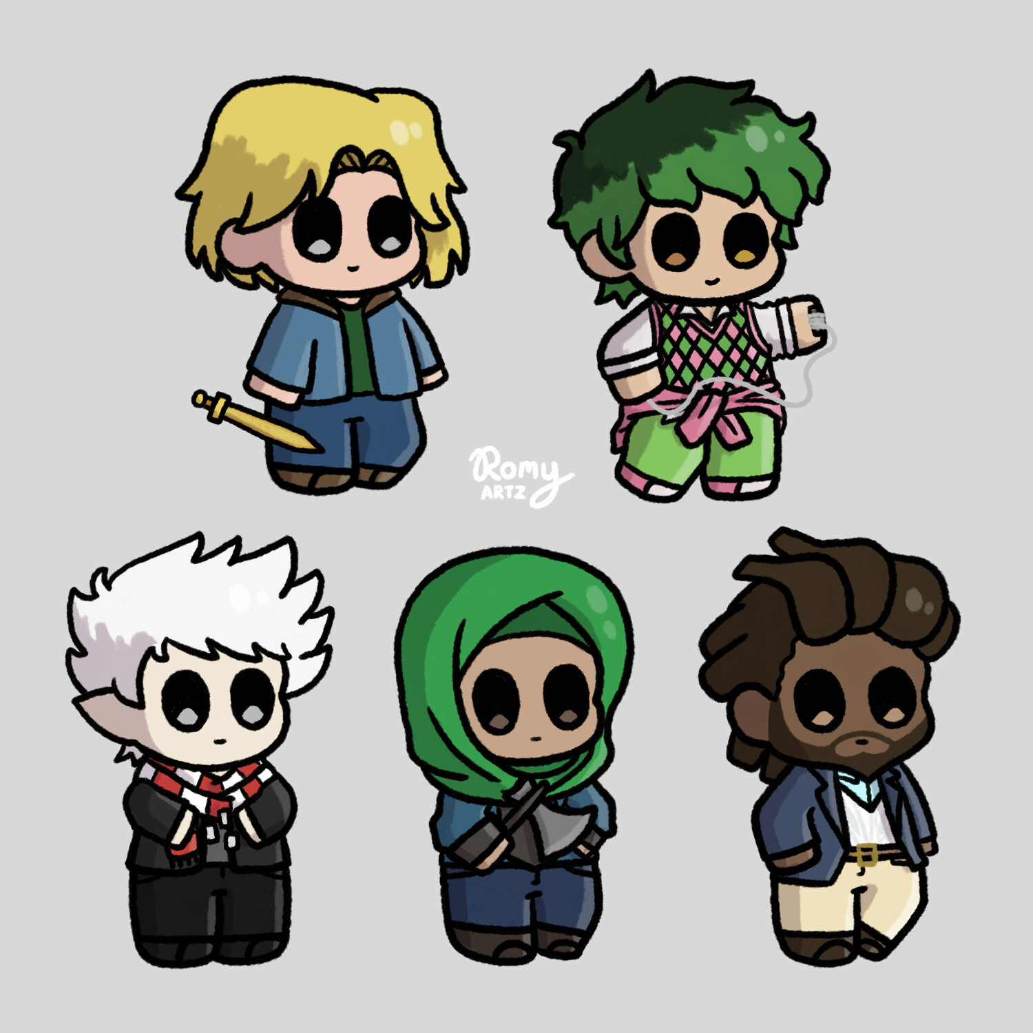 ArtStation - Characters by Rick Riordan