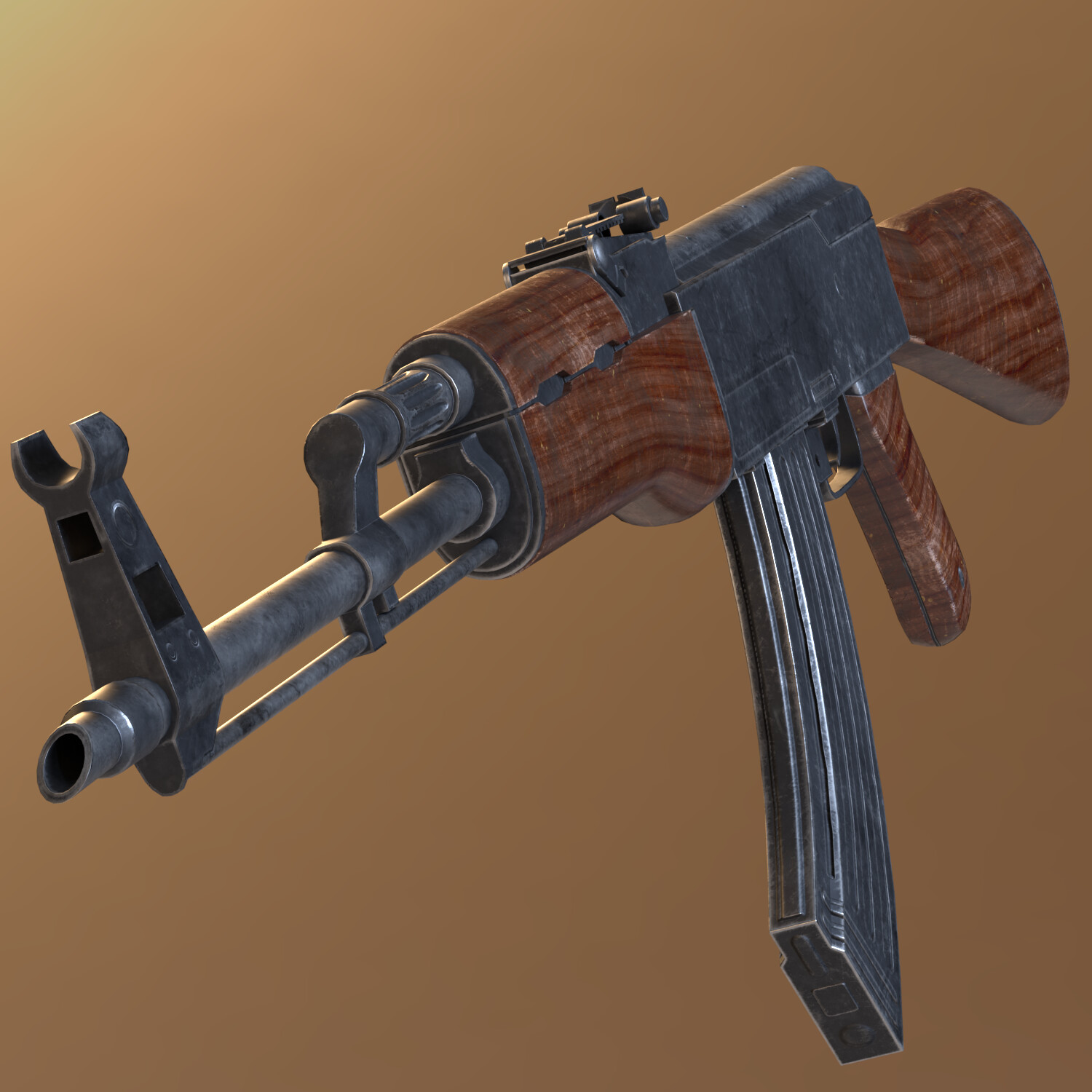ArtStation - AK 47 - Game Ready