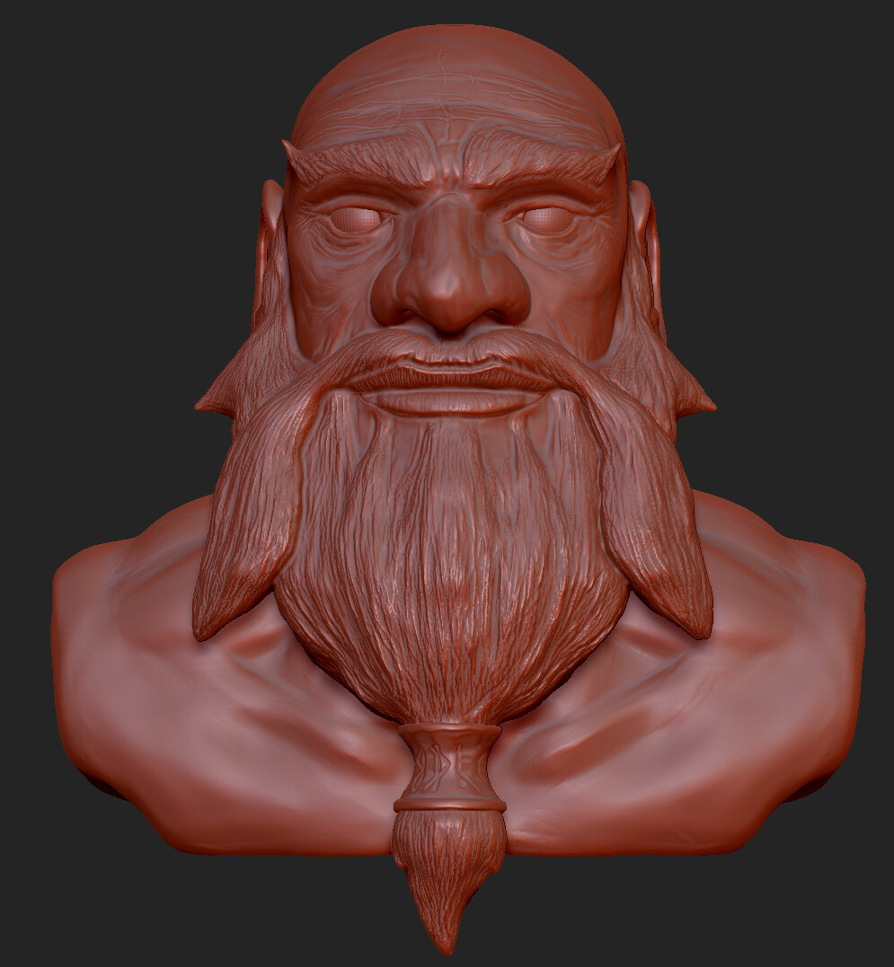 ArtStation - Dwarf Bust