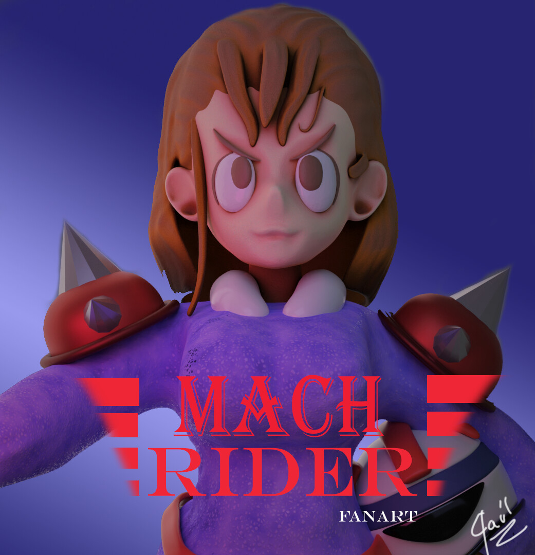 ArtStation - Mach Rider Fanart