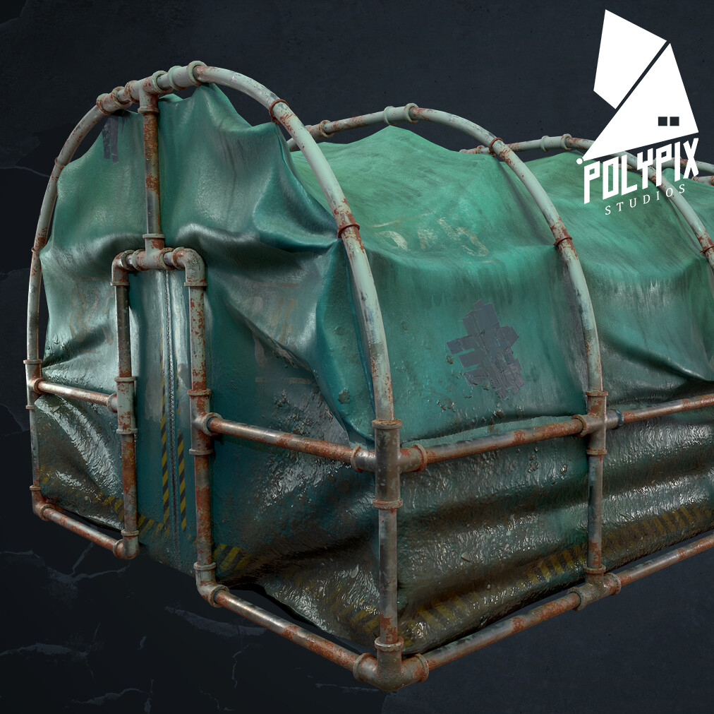 ArtStation - Polypix Studios - Pipe Tent