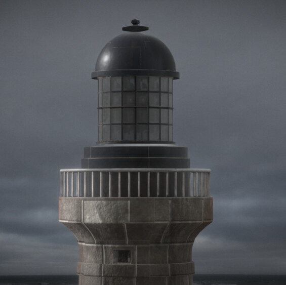 ArtStation - Skerryvore: Lighthouse from Scotland