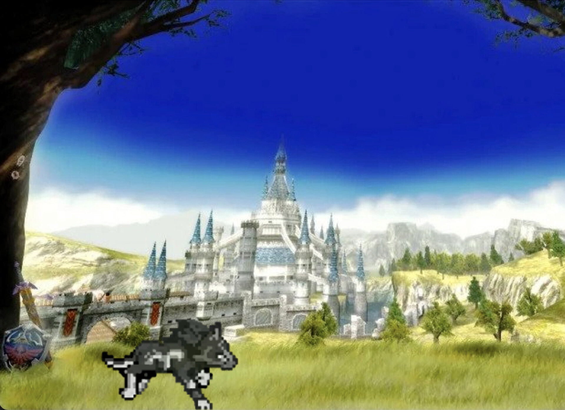 ArtStation - Wolf Link Character Sprite