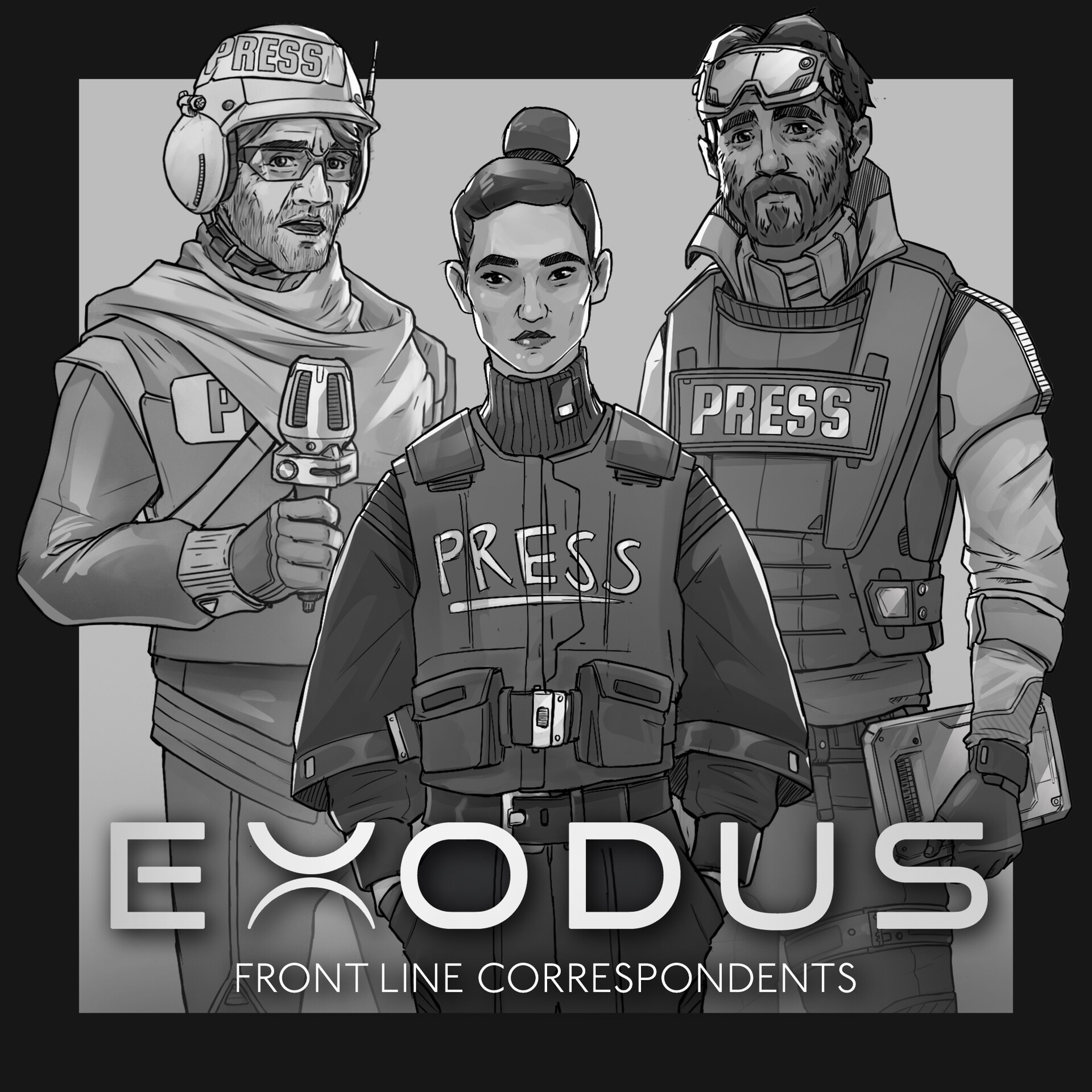 ArtStation - Exodus - Front Line Correspondents