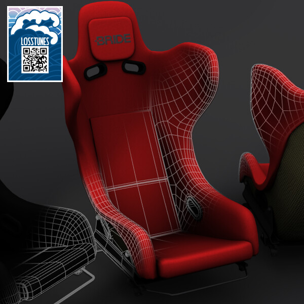 ArtStation - BRIDE Maxis I / Zeros seat model