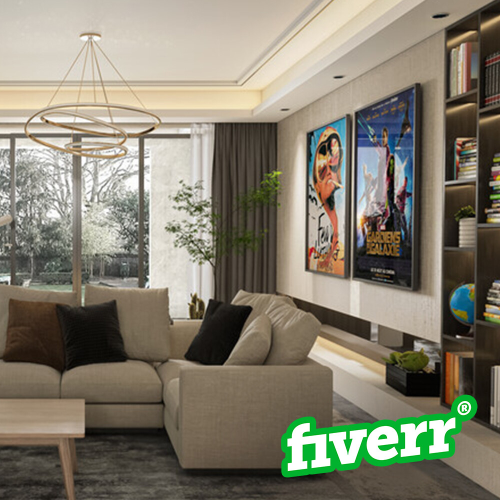 ArtStation - Interior living room