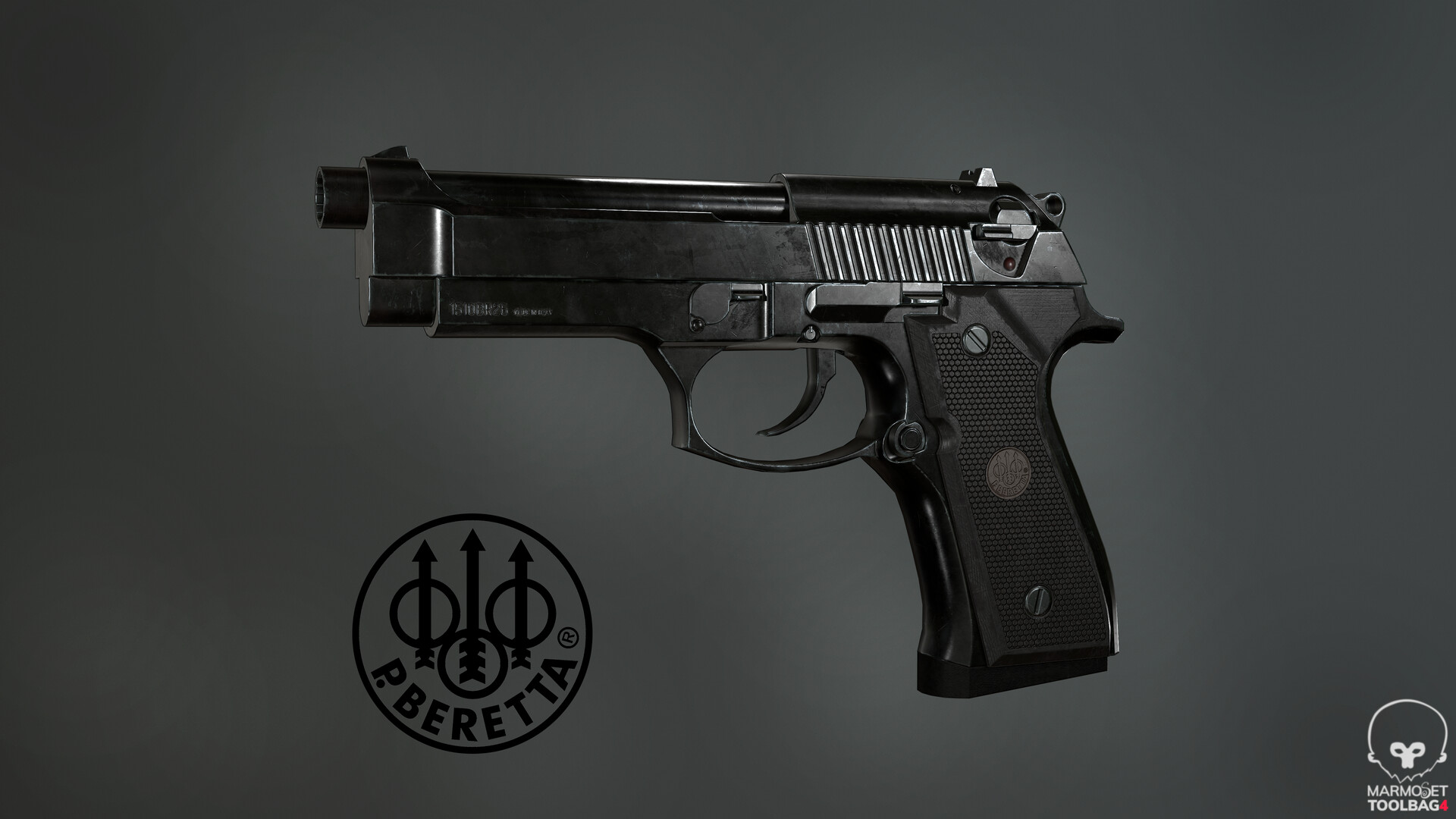 ArtStation - Beretta 92