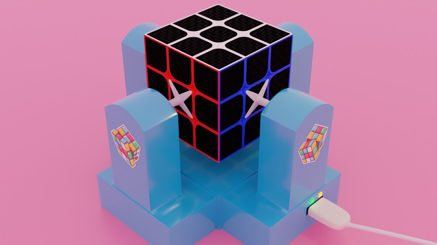 ArtStation - Rubik's Cube Animation