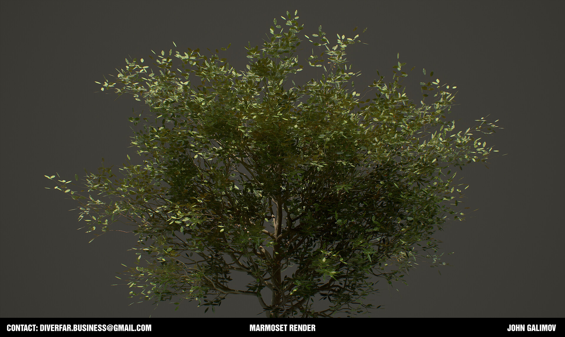 ArtStation - 3D Environment Tree (Real-Time)