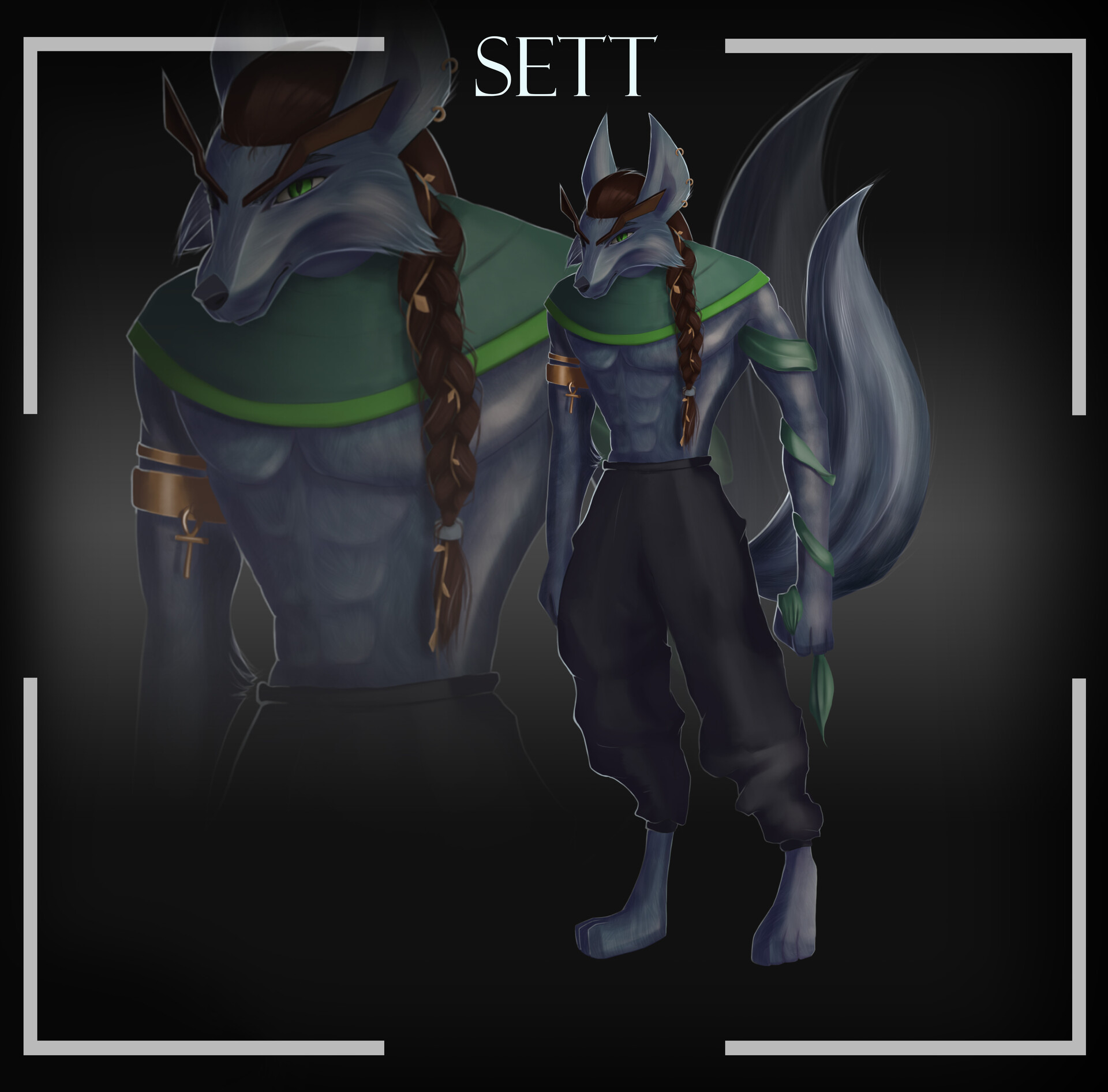 ArtStation - Sett the fox