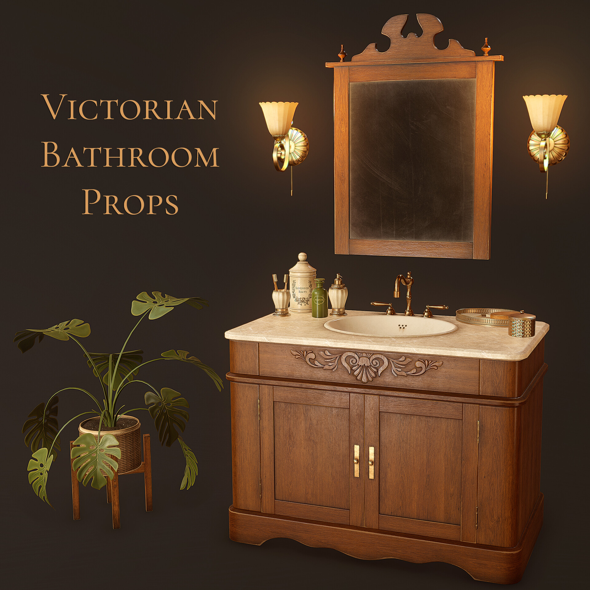 ArtStation - Bathroom Props. Part 2