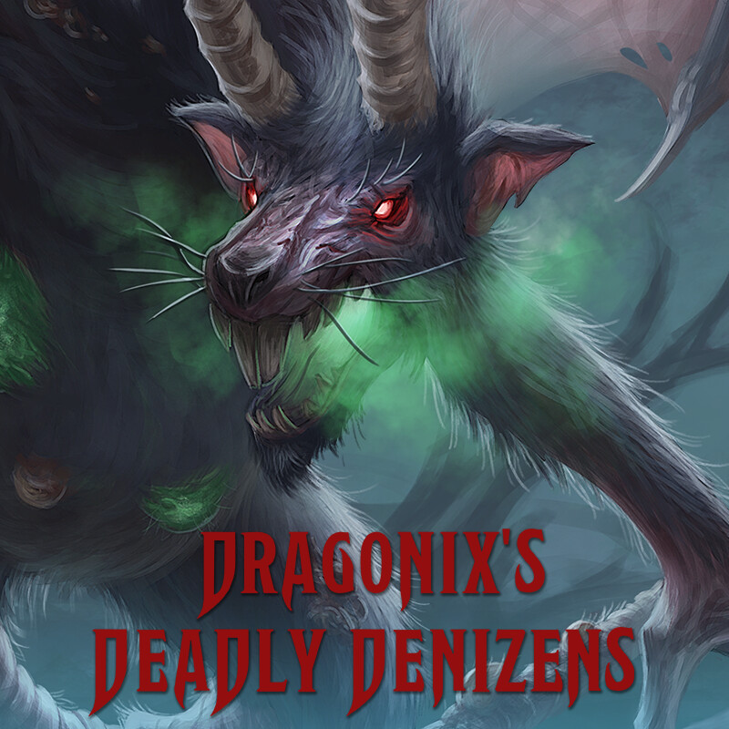 ArtStation - Assaku - Dragonix's Deadly Denizens