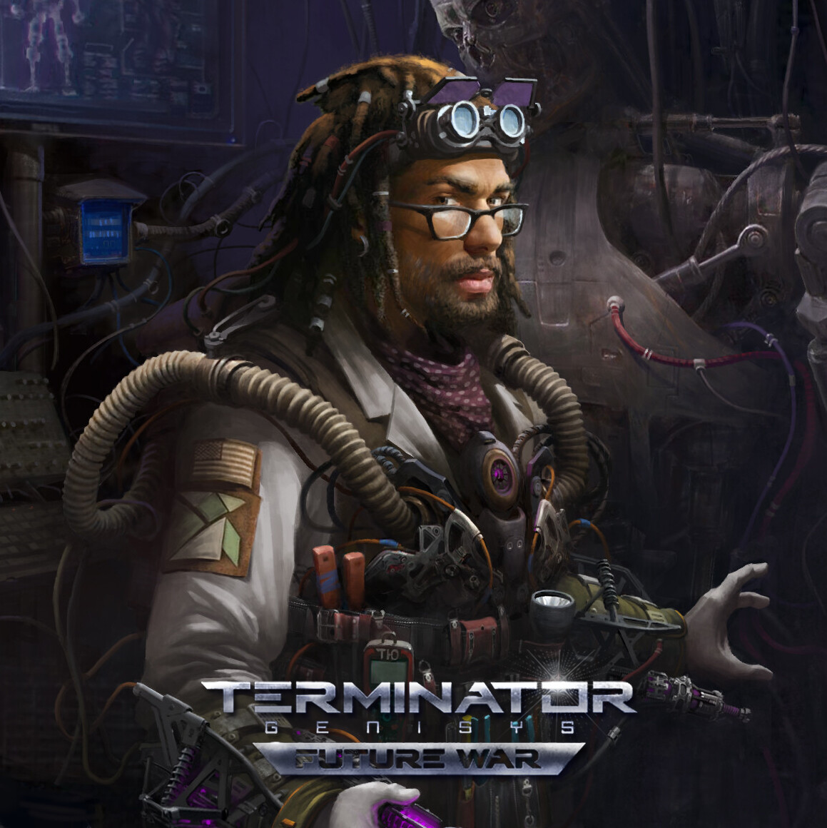 ArtStation - Hero for mobile game «Terminator Genisys: Future war»