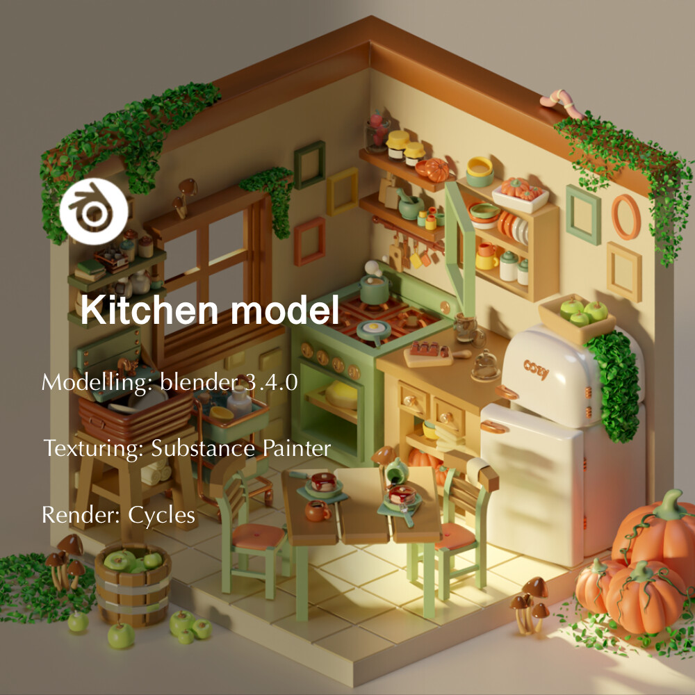 ArtStation - Kitchen