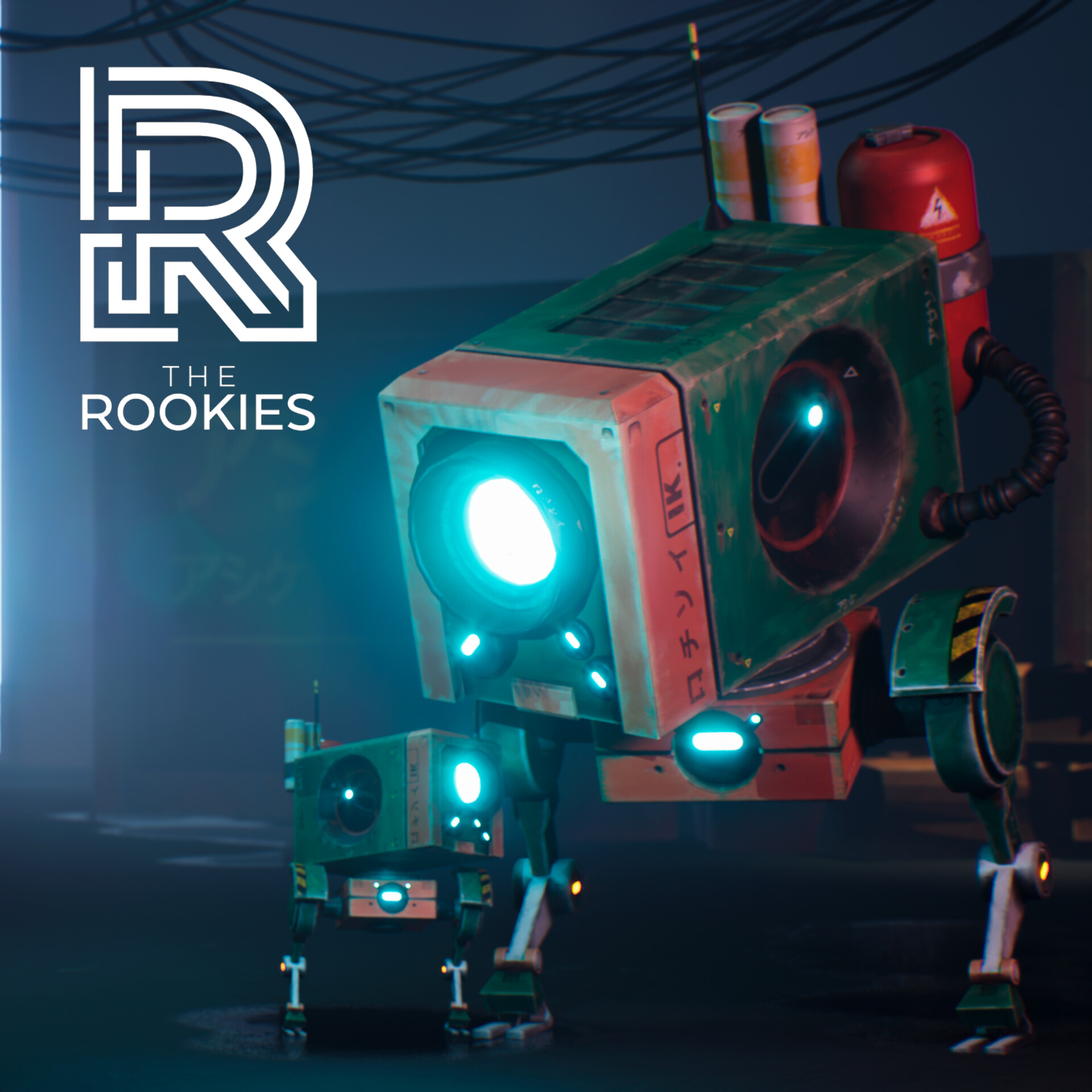 ArtStation - Baby Fear - Rookie Robot