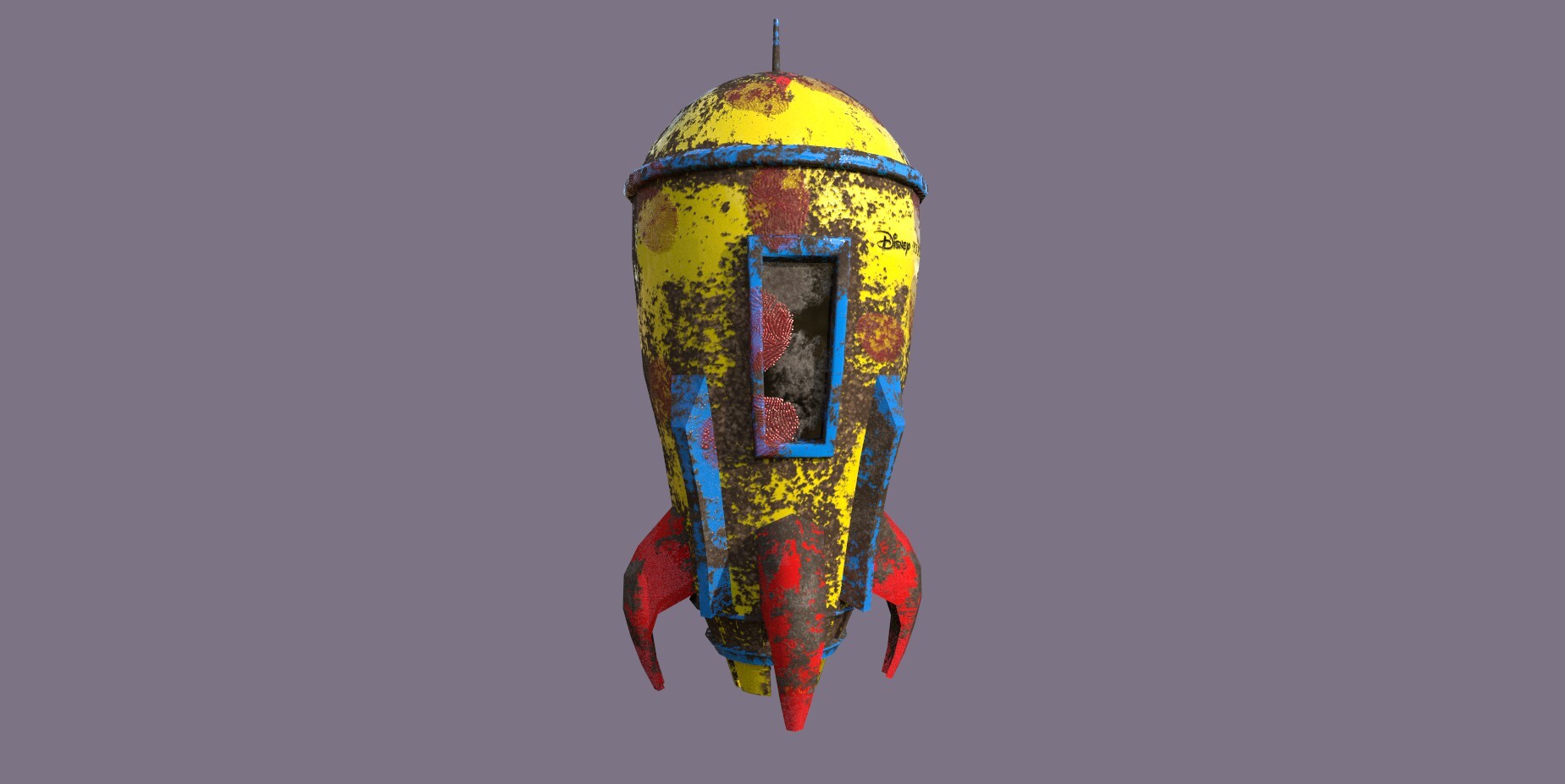 ArtStation - Pixar rocket