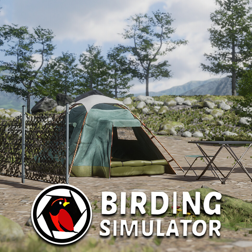 ArtStation - Birding Simulator: Bird Photographer Camp & Props
