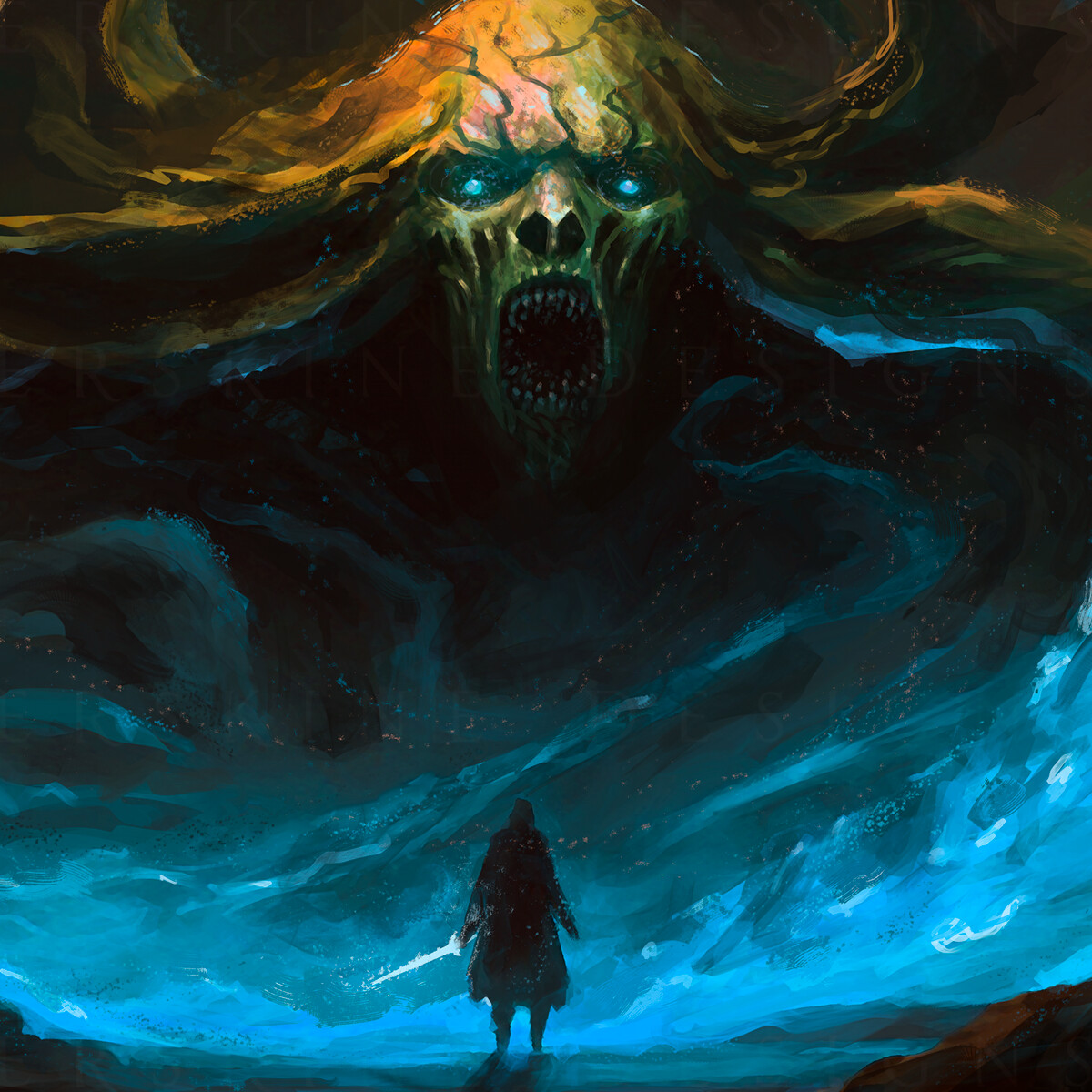 Erskine Designs - Digital Arts - Demonic Visage