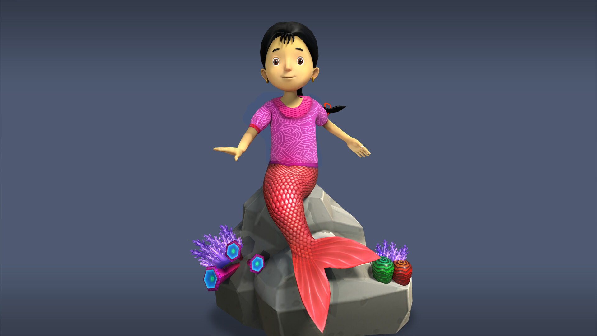 ArtStation - Meena Mermaid