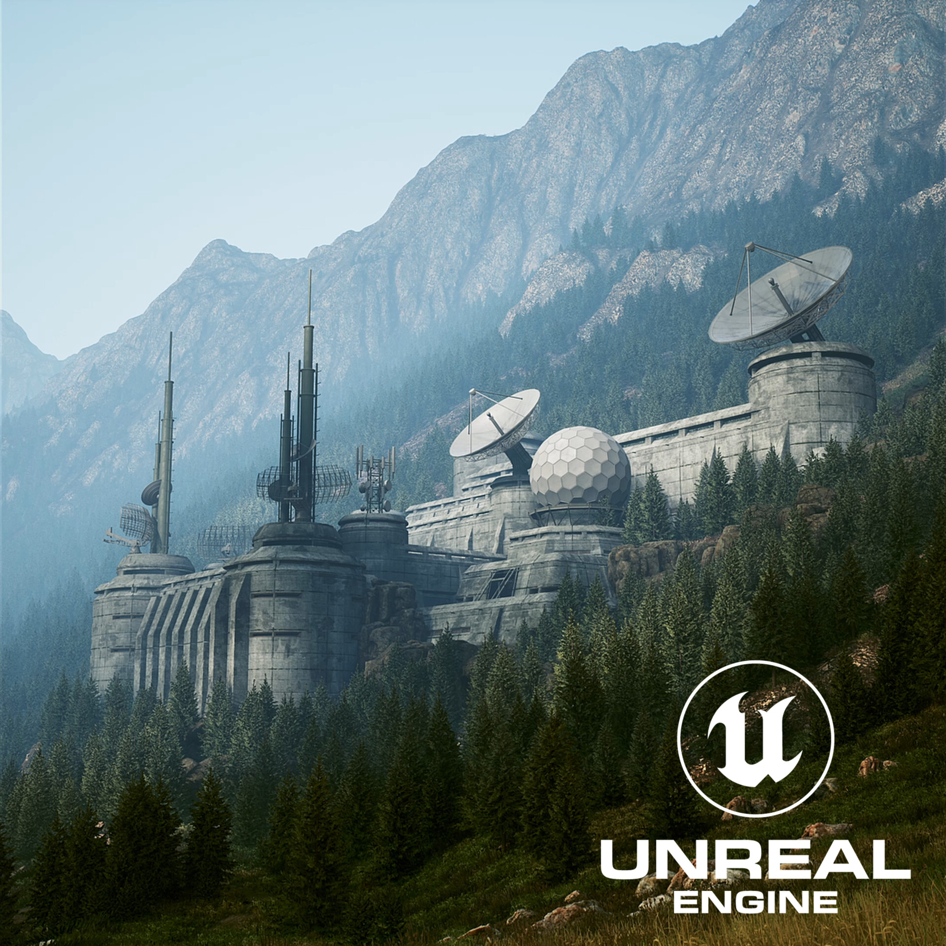 ArtStation - Cinematic Mountain Scene in UE5