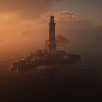 ArtStation - Abandoned Lighthouse - Unreal Render