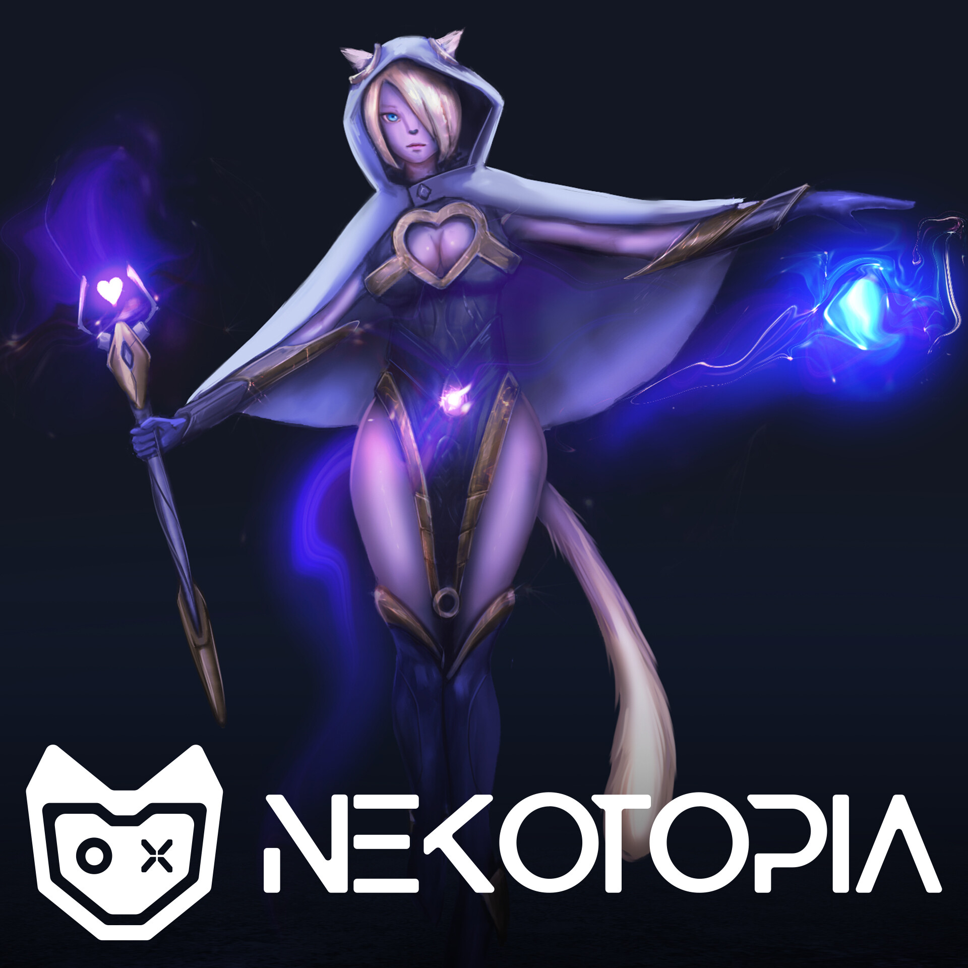 ArtStation - Support Mage - Nekotopia