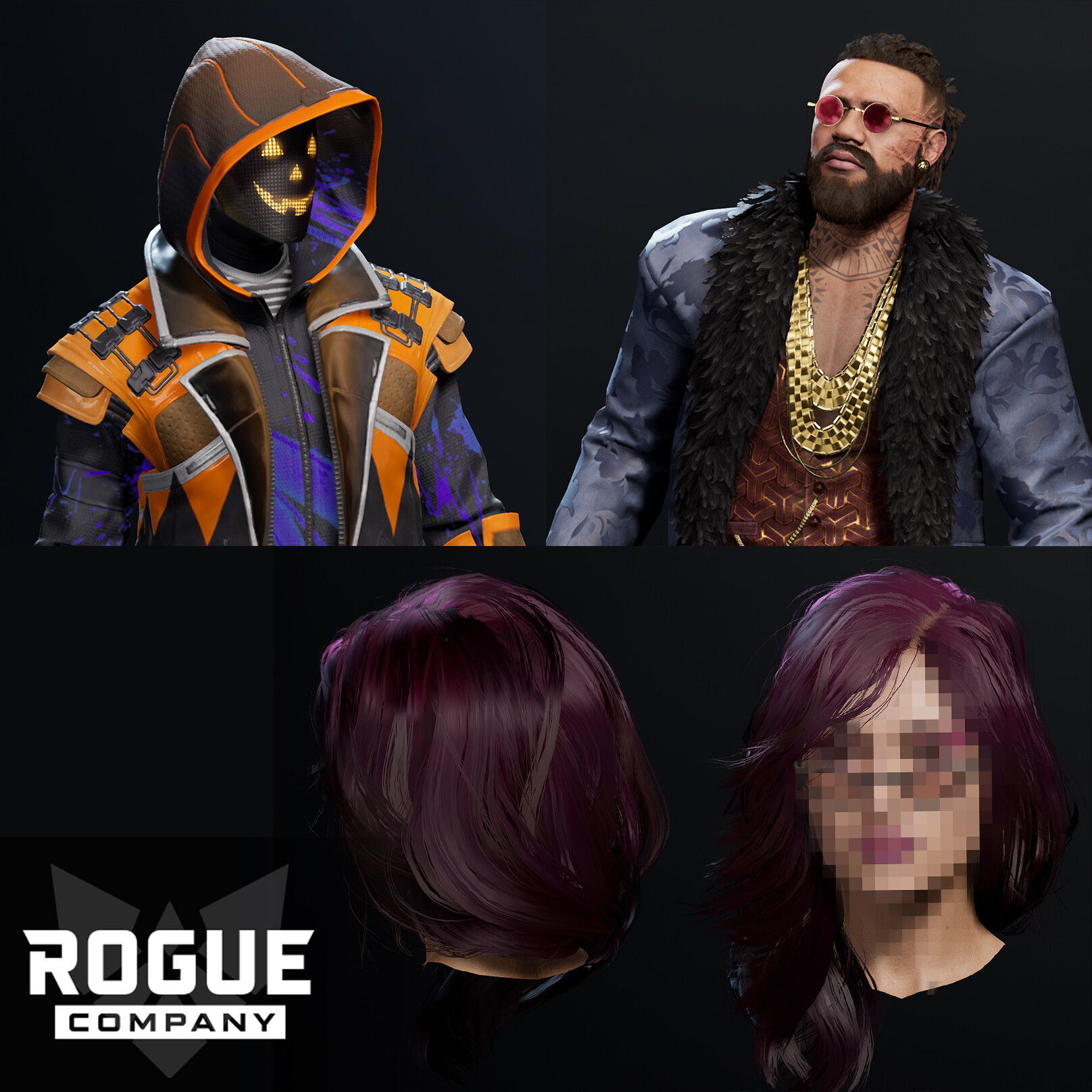 ArtStation - Rogue Company - Outsource Managed Outfits - 2022