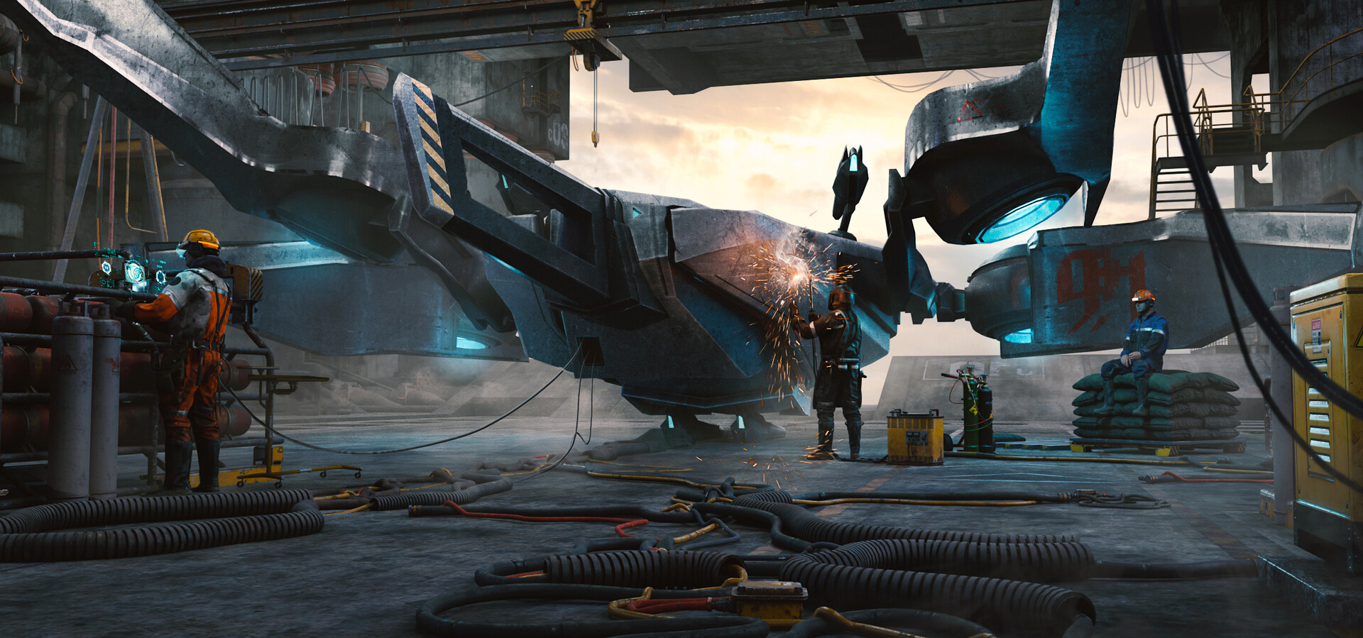 ArtStation - Fix the ship