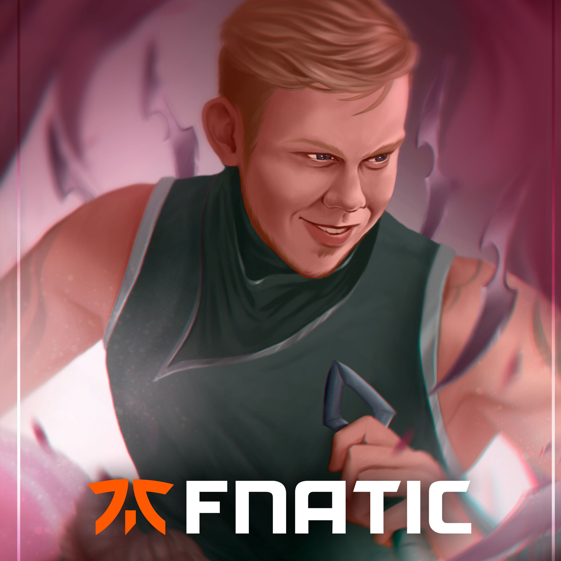 ArtStation - FNATIC / Chillblast collab artworks
