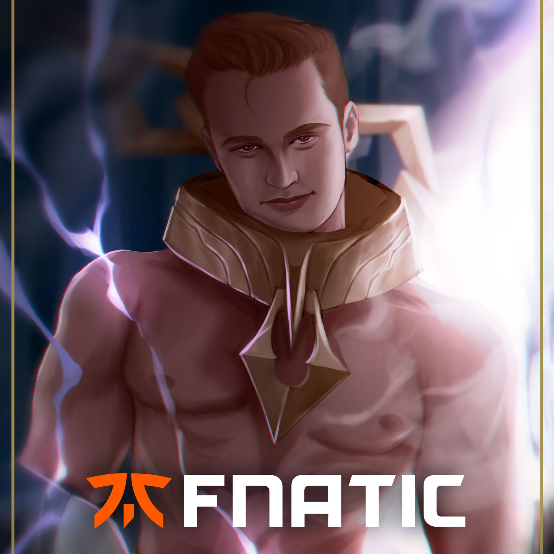ArtStation - FNATIC / Chillblast collab artworks