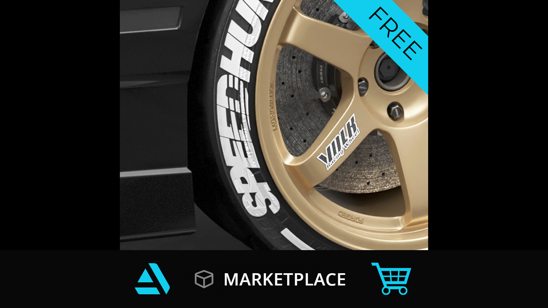 ArtStation - FREE: Speedhunters tire sidewall decals