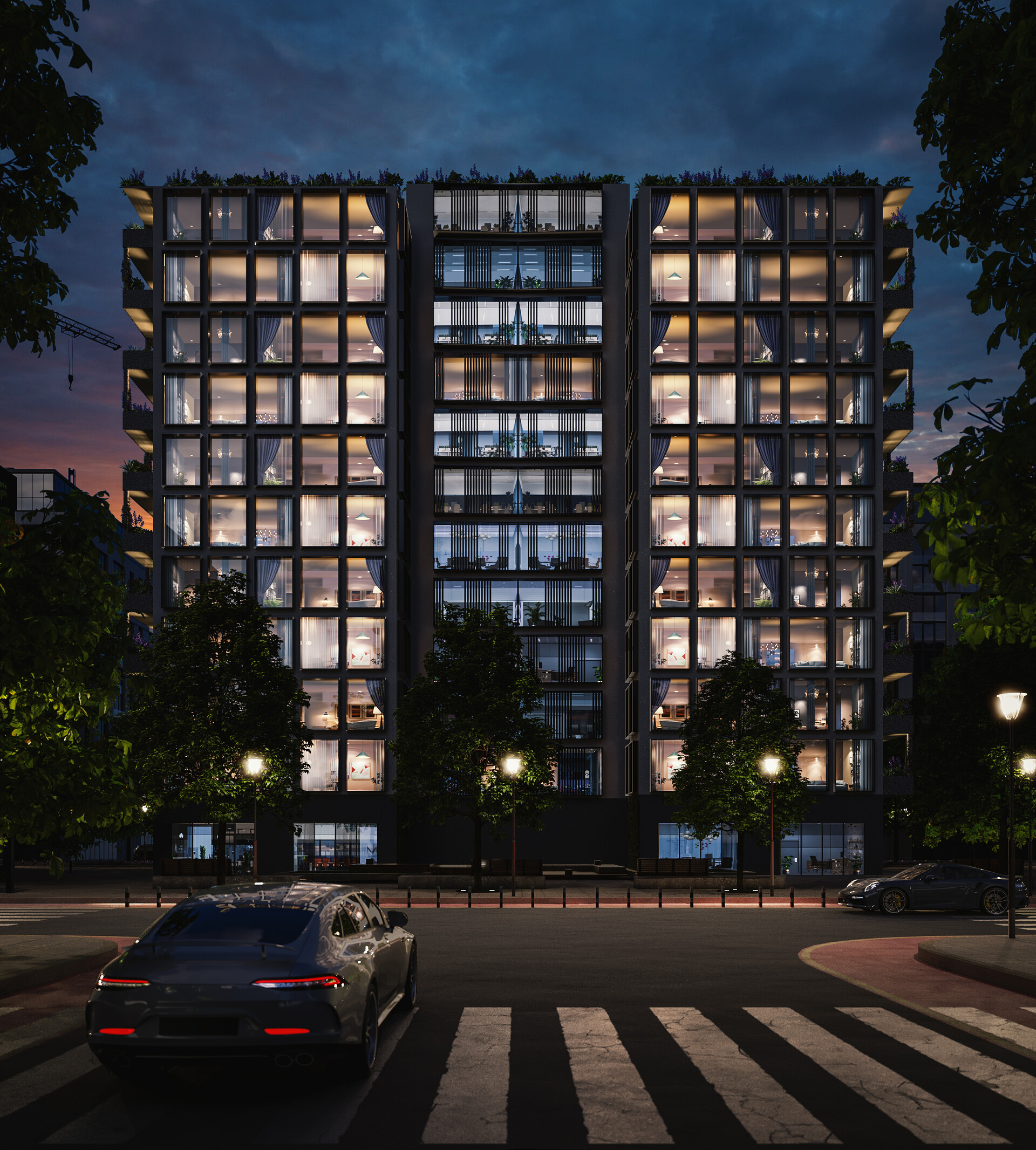 ArtStation - RESIDENTIAL BUILDING | CG