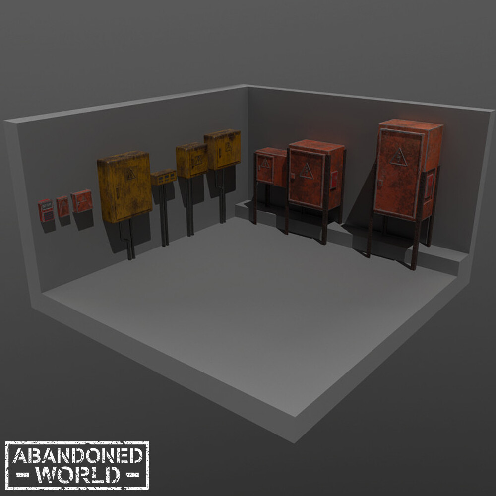 ArtStation - Electrical Panel