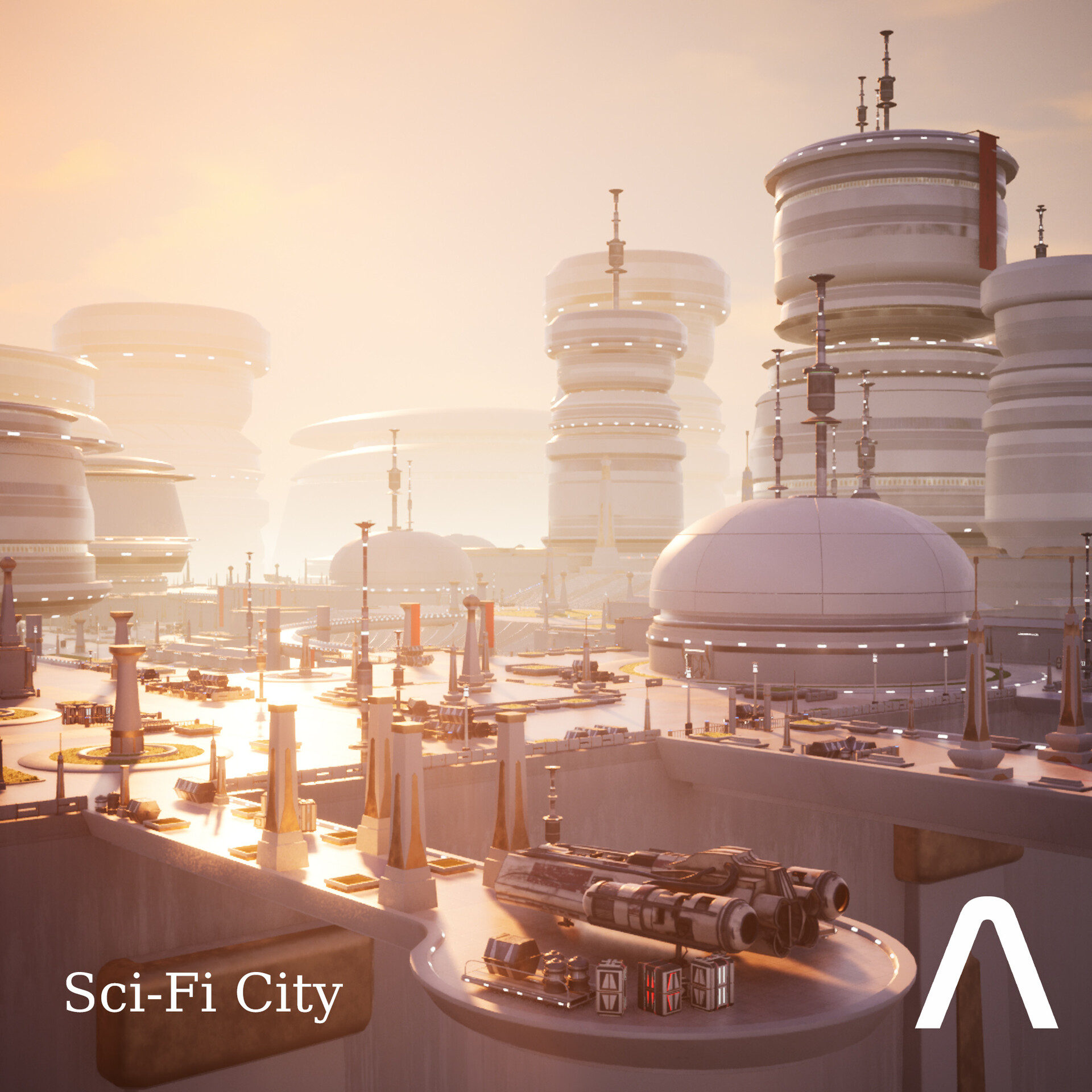 ArtStation - Sci-Fi City