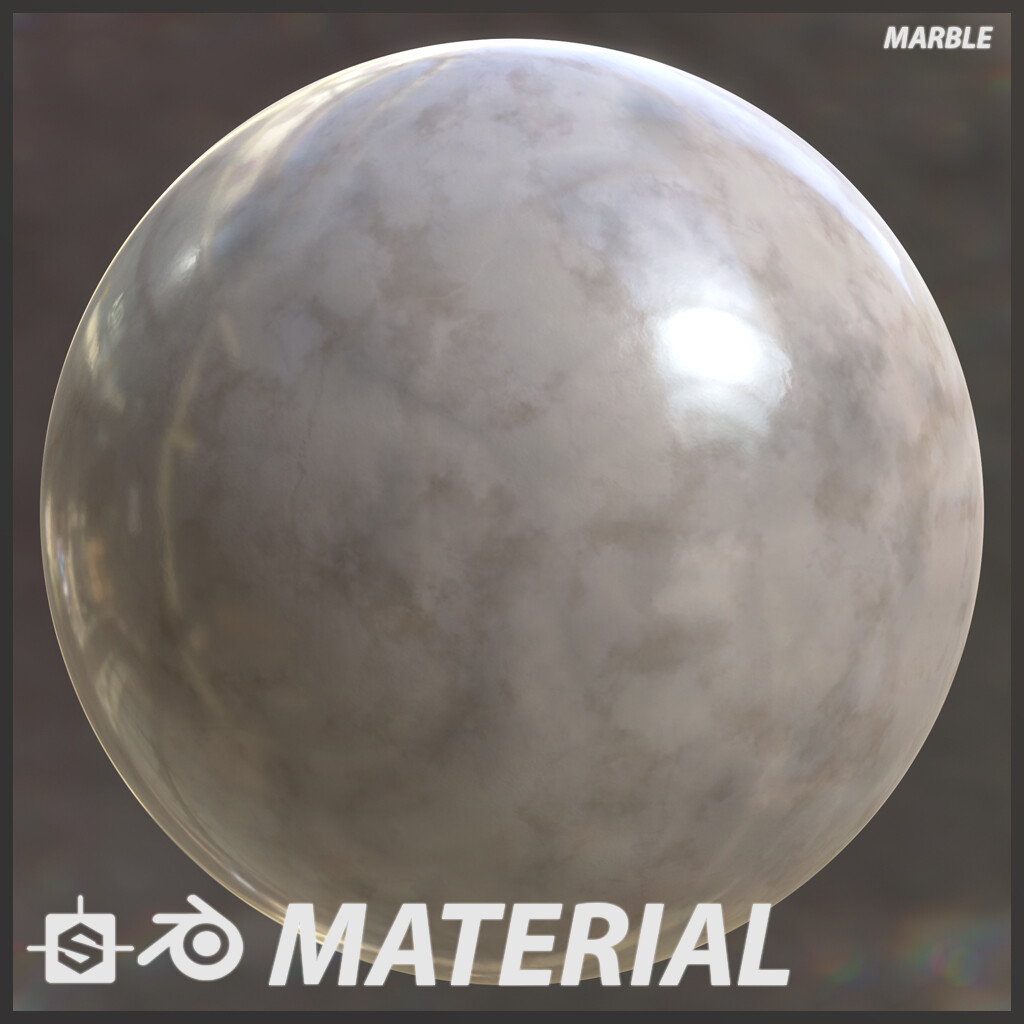ArtStation - Marble Substance 3D designer To Blender (Cream Marble)