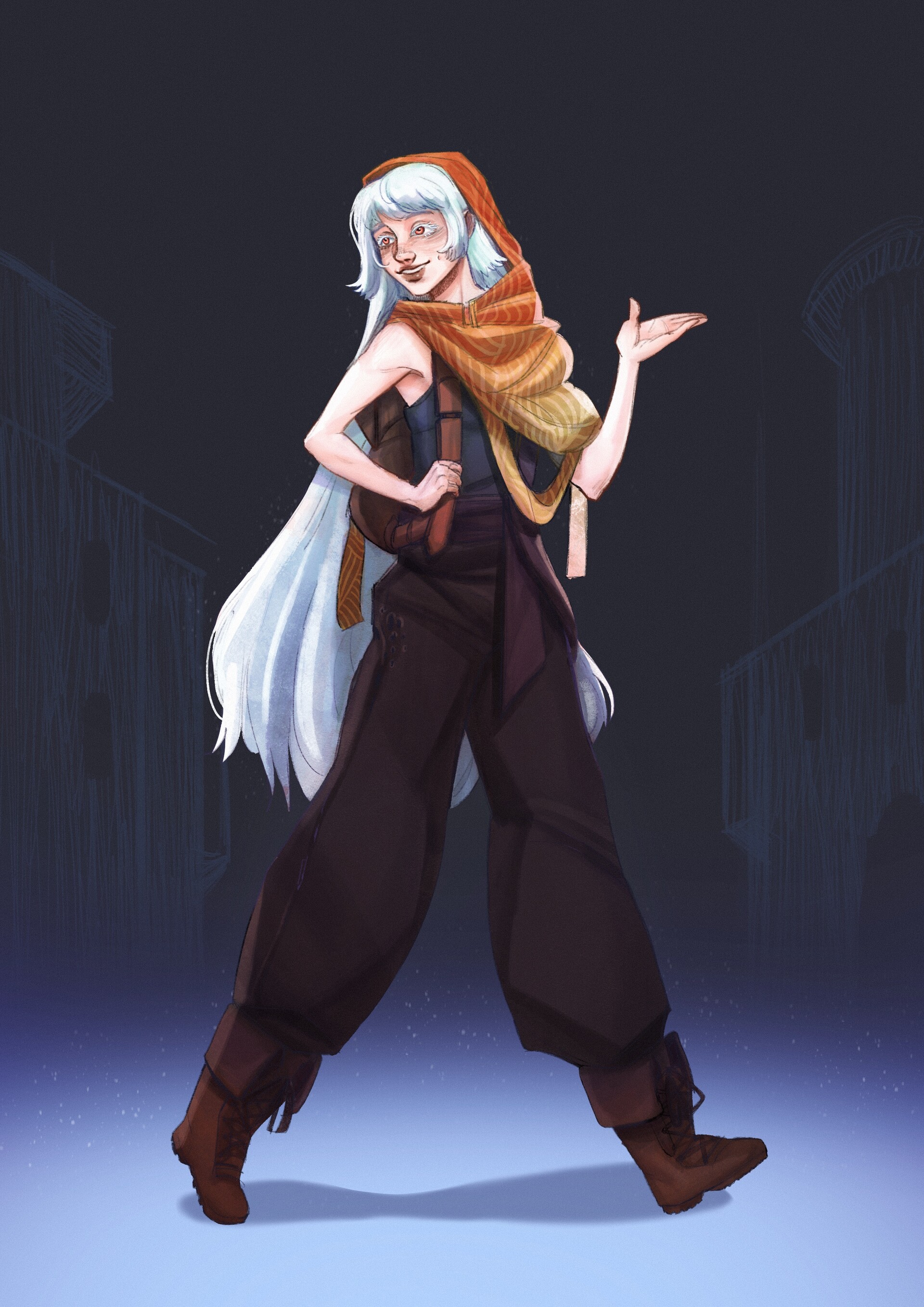 ArtStation - 𝐁𝐖 - Daphnea Character design
